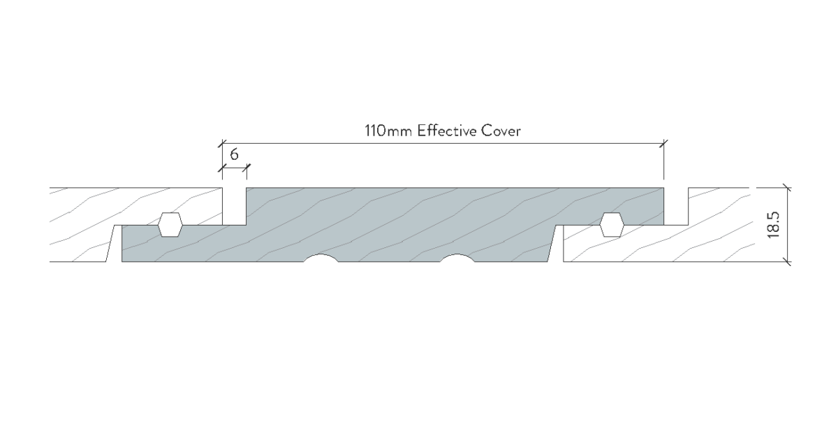 J55 Vertical Shiplap Cladding | JSC