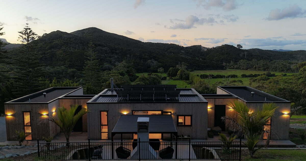 Off-Grid Family Retreat – Great Barrier Island Project Showcase | JSC