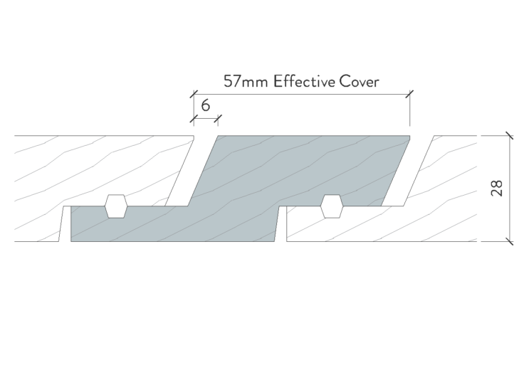 J68 Rusticated Horizontal Cladding | JSC