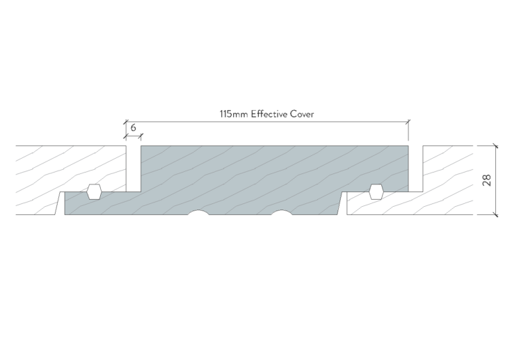 TMT55 Vertical Shiplap Cladding | JSC