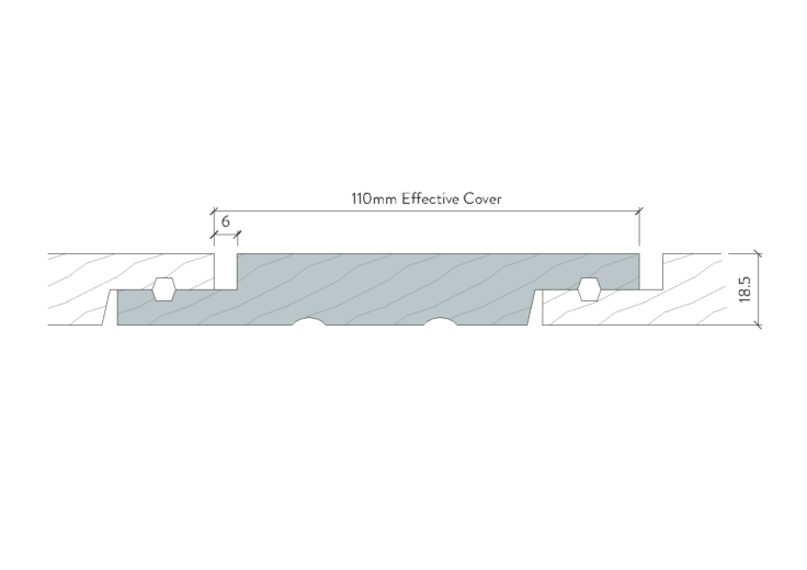 J55 Vertical Shiplap Cladding | JSC