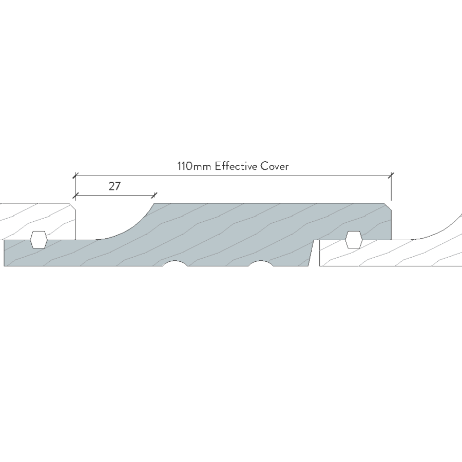 Rusticated Weatherboards | Horizontal Cladding | JSC