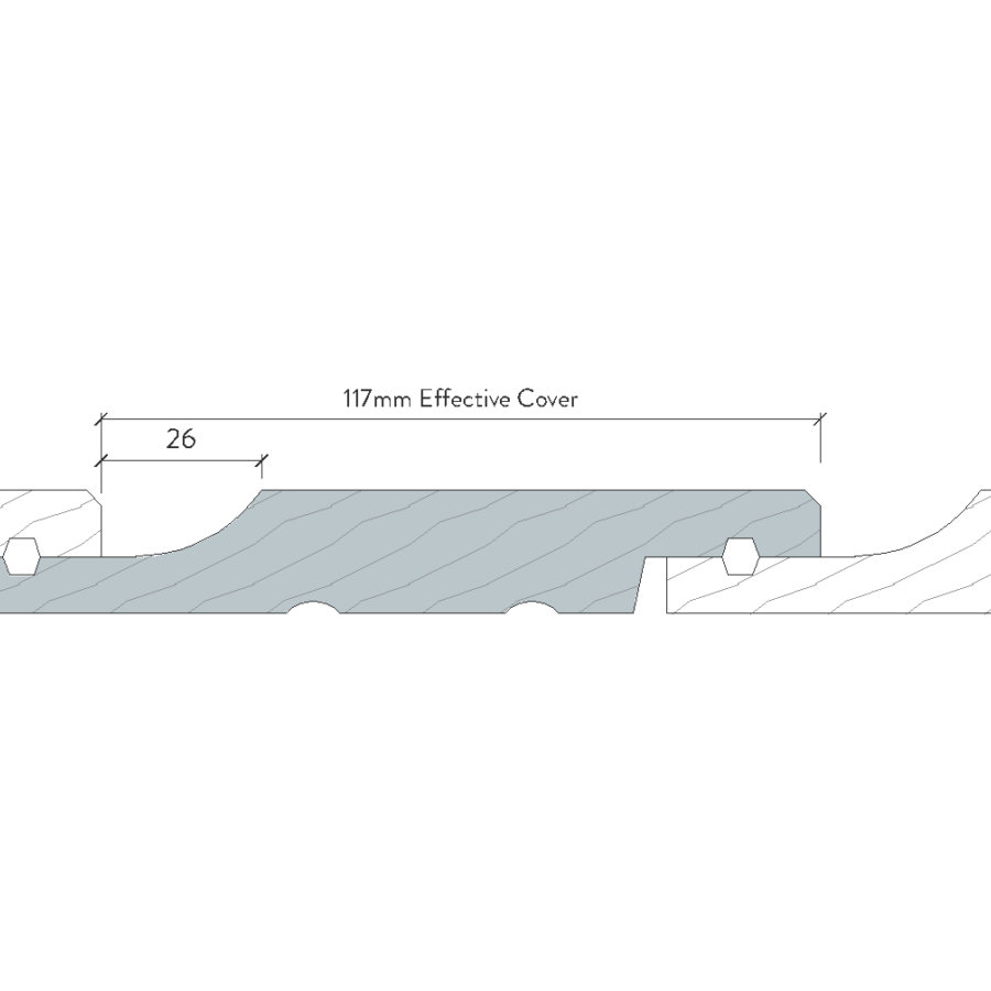 Rusticated Weatherboards | Horizontal Cladding | JSC