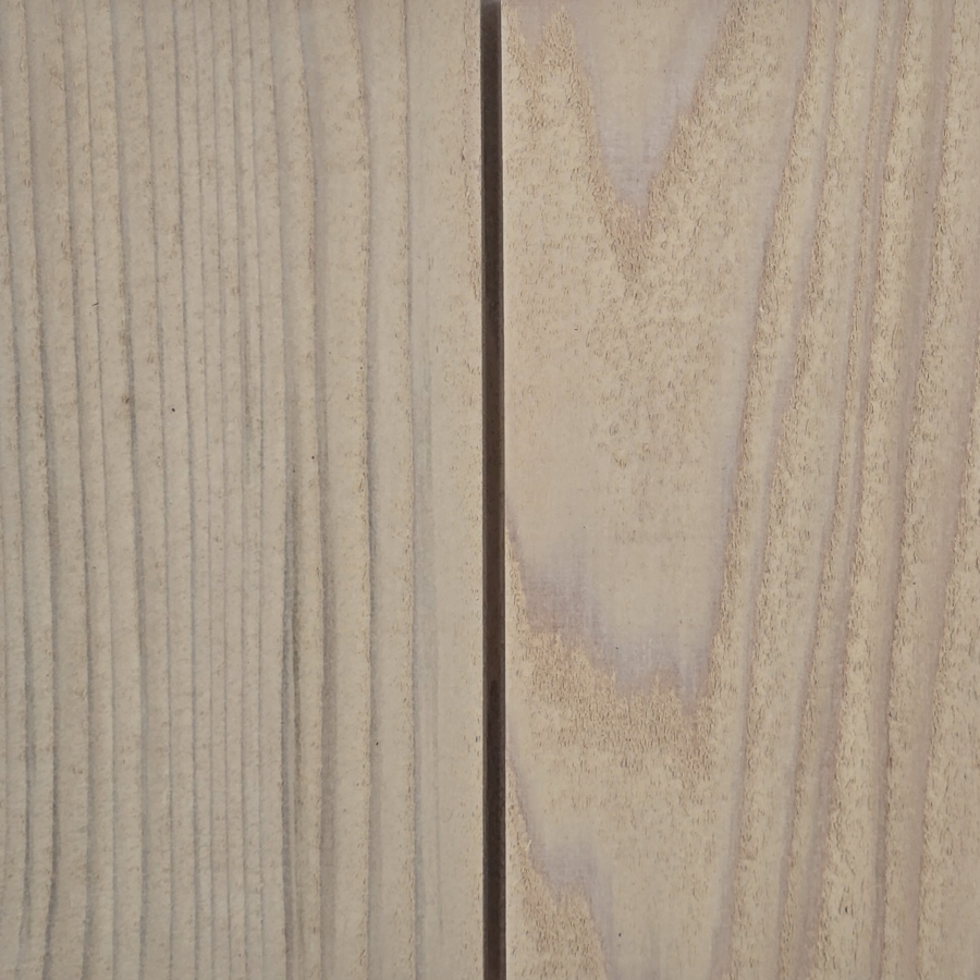 JSC Scumble® Frost on Western Red Cedar | JSC JSC Scumble® Wood Oil…