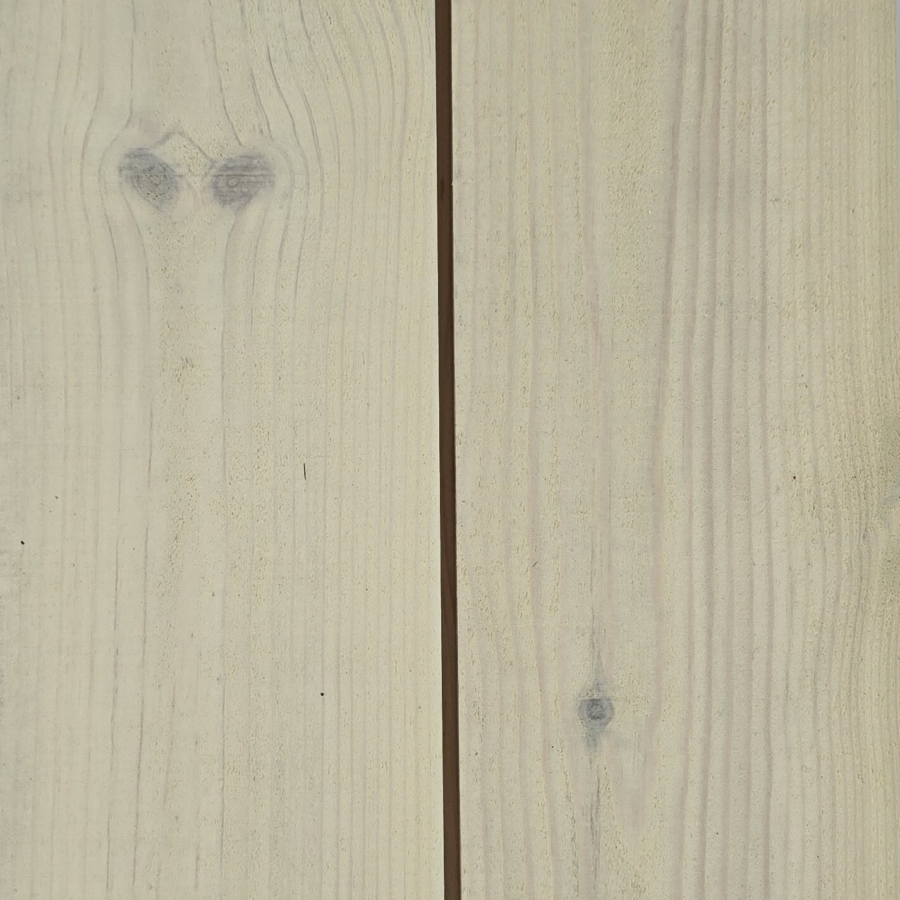 JSC Scumble® Frost on MicroPro treated Nordic Pine | JSC JSC Scumble®…
